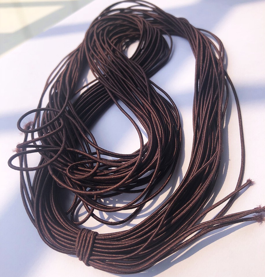 Elastic Cord String for Bracelets, Necklace, Beading 25Yards (5x5yd ...