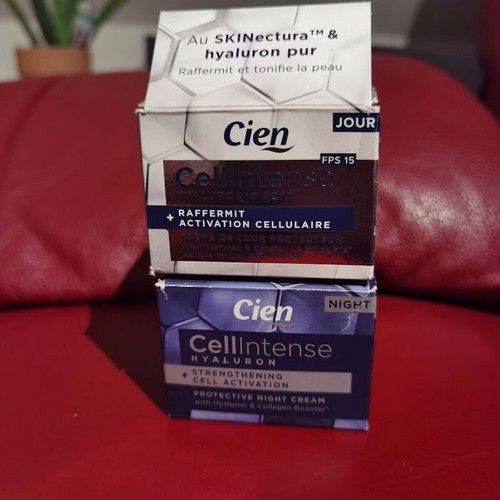 Crème de Jour +Crème de nuit Hyaluron + Elasticity Cell Intense by Cien ...