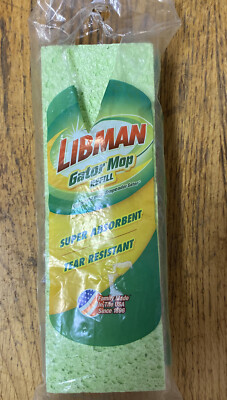 Libman Gator Mop Refill Super Absorbent #03021 New In Ripped Packaging ...