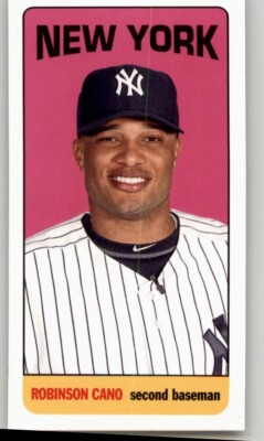 2013 Topps Archives Robinson Cano Mini Tall Boys #MT-RC New York ...