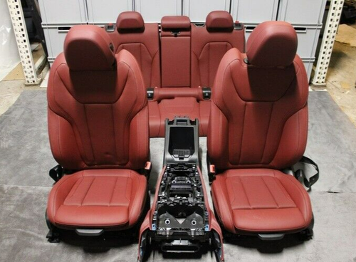 BMW X4 G01 Sport Sitze Lederausstattung Tacora Rot Komplett Sitzheizung ...