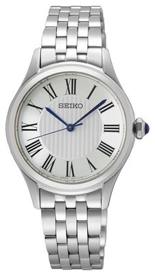 Seiko Caprice Al Quarzo (29,6 Mm) Quadrante Bianco / Bracciale In ...