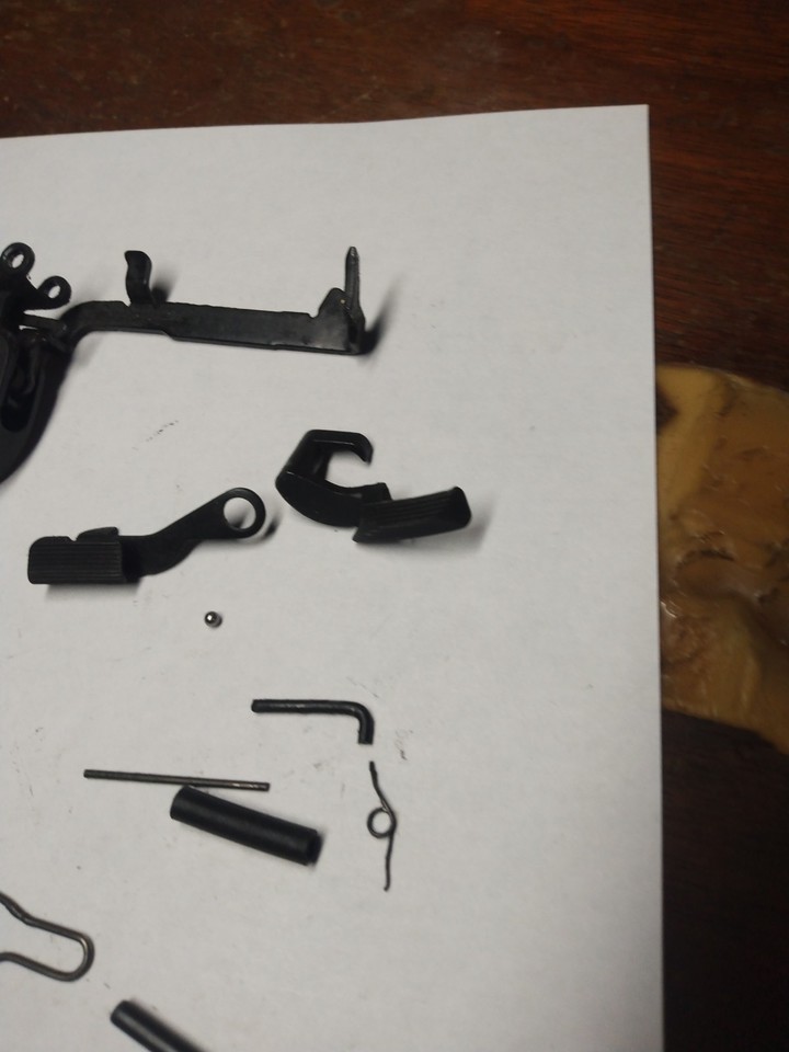 taurus pt 111 mil Pro 9mm Trigger Bar Safety Slide Lock Pins Springs ...