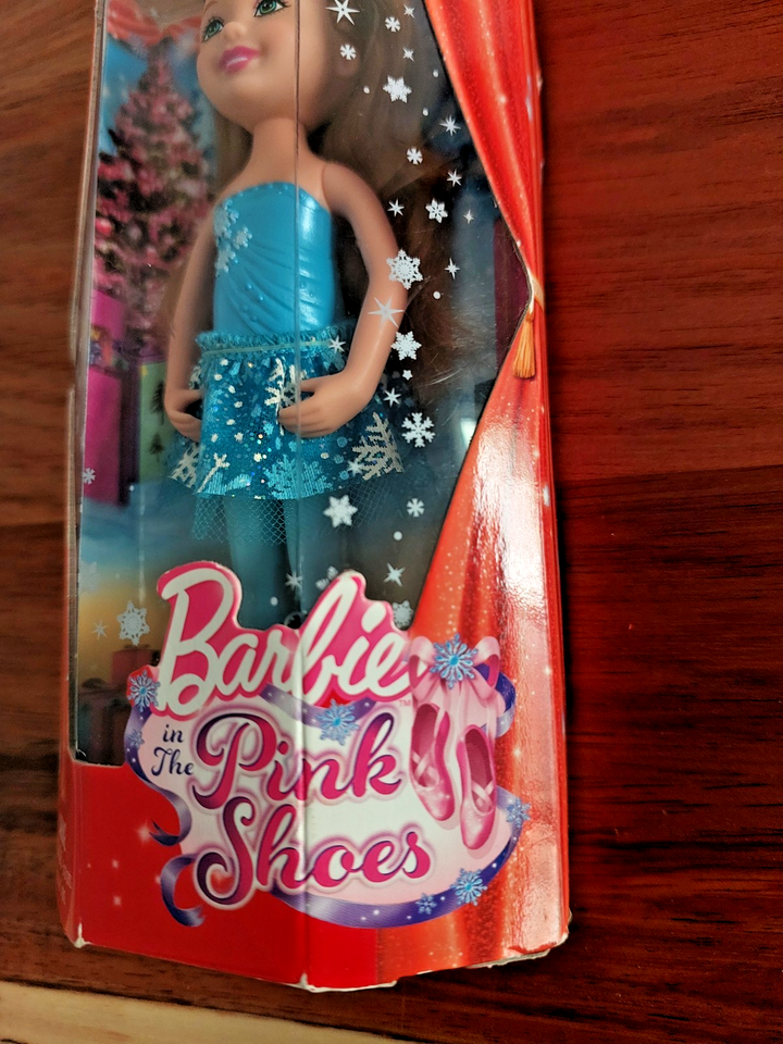 BNIB Barbie In The Pink Shoes Ballerina Chelsea 2012 Christmas **RARE ...