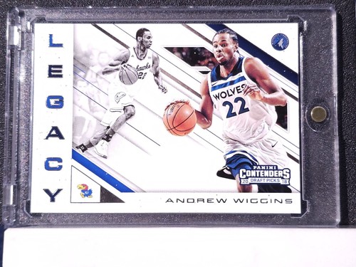 2018 Panini Contenders Draft Picks Legacy #1 Andrew Wiggins Warriors ...