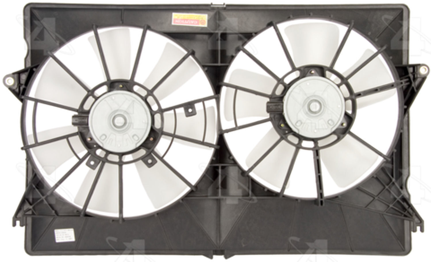 Dual Radiator and Condenser Fan Assembly-Rad / Cond Fan Assy. fits ...