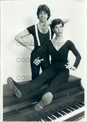 1981 Press Photo Husband Wife Mime Artists Robert Shields & Lorene ...