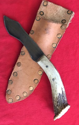 NATIVE AMERICAN HANDMADE KNIFE AND SHEATH - EXCELLENT - VINTAGE | eBay