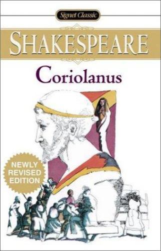 Coriolanus Shakespeare Library Classic by William Shakespeare (2002, Uk ...