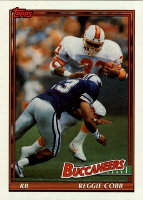 1991 Topps NFL Reggie Cobb #489 | eBay