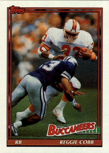 1991 Topps NFL Reggie Cobb #489 | eBay