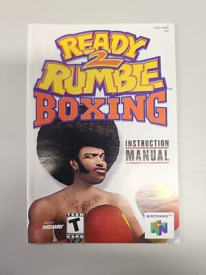 Ready 2 Rumble N64 Manual ONLY | eBay