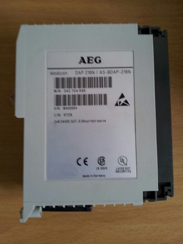 DAP216N AEG Modicon / AS-BDAP-216N digital output 2x8 24VDC, 0.5A ...