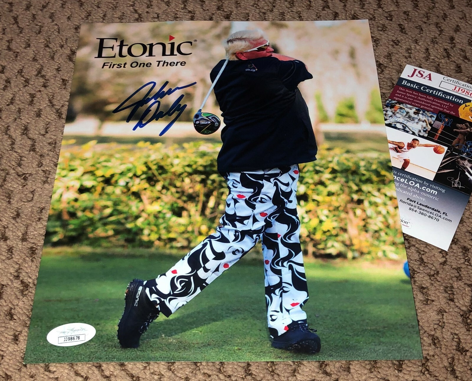 John Daly Autographed Memorabilia | Signed Photo, Jersey, Collectibles ...