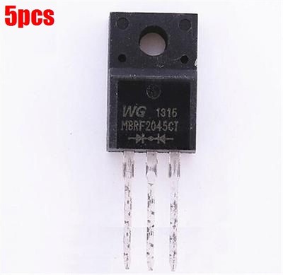 5Pcs MBR2045CT MBR2045 Schottky Rectifier TO-220 tz | eBay