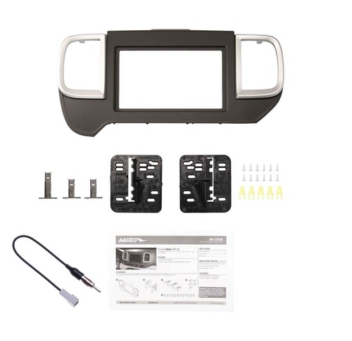 Metra 95-7398 Double Din Dash Kit for Hyundai Venue 2020-Up + Antenna ...