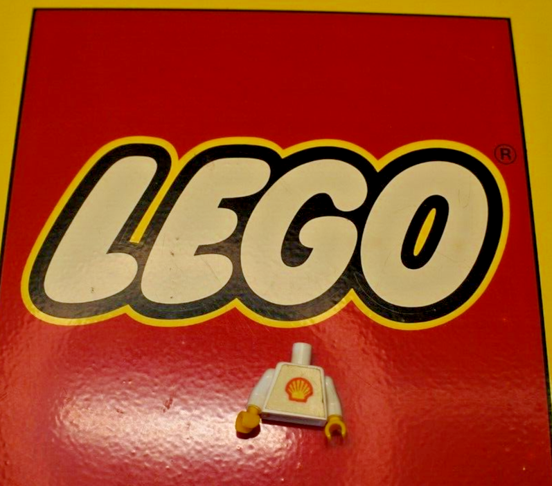 LEGO 973pb0036c01 Torso Shell Logo Small Pattern (Trapezoid Sticker ...