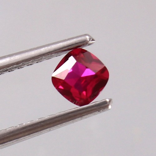 AAA Quality 4x4 MM Natural Flawless Burma Ruby Loose Cushion Gemstone ...