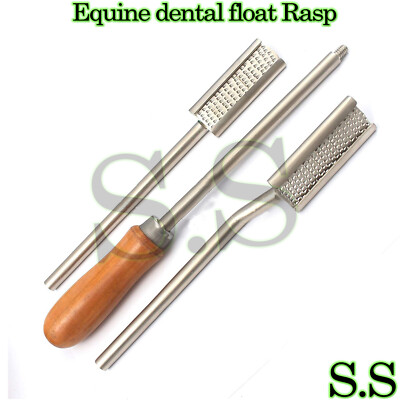 EQUINE DENTAL FLOAT RASP HORSE VETERINARY 3PCS SET VT-159 | eBay