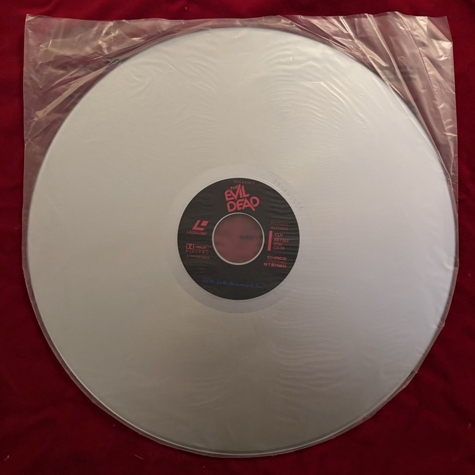 The Evil Dead box set 3 laserdisc Special Edition gold discs Horror ...