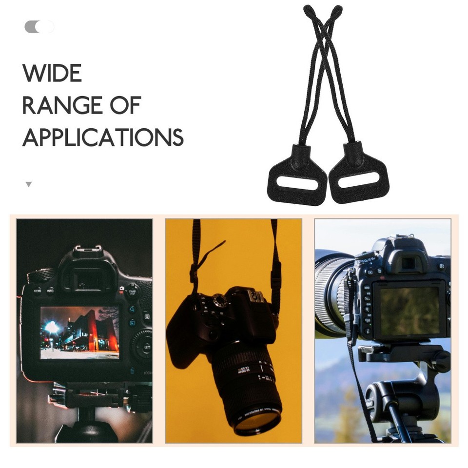 2 PCS Camera Strap Quick Release Compact Connector Lanyard Belt Clip | eBay