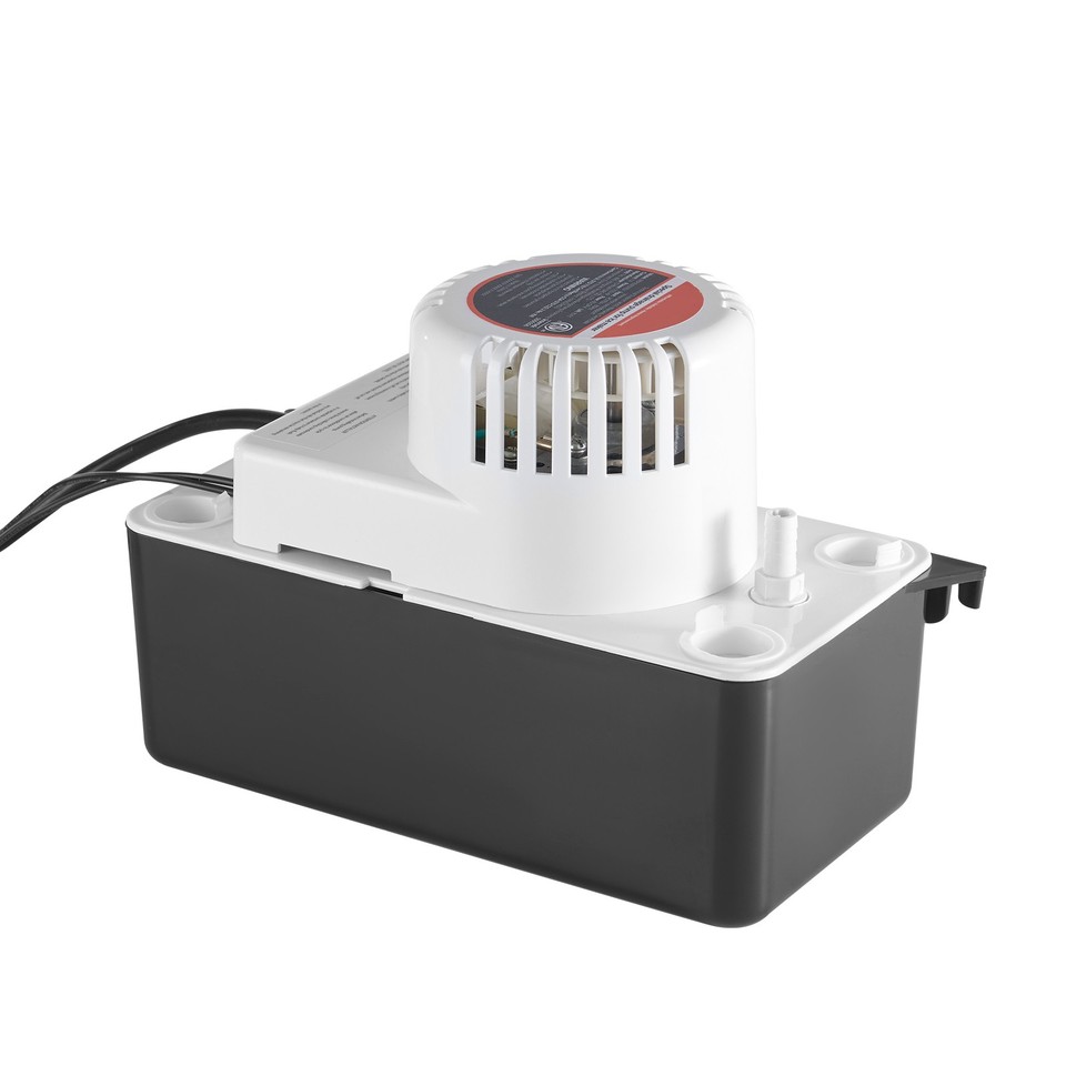 Condensate Removal Pump Automatic Condensate Pump 1/50 HP 65GPH 15 ft ...