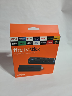 Amazon Fire TV Stick (3rd Gen.) FHD Media Streamer with Alexa Voice ...
