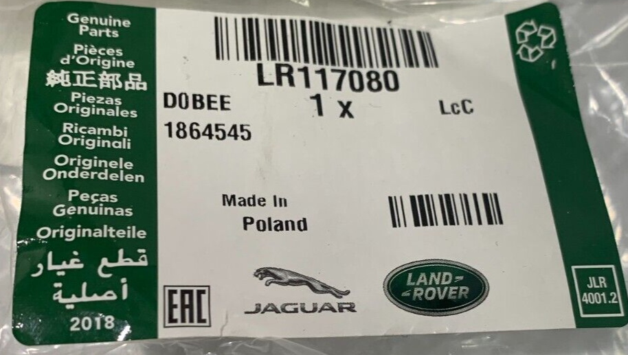 Genuine Land Rover Discovery/Range Rover Evoque RH/LH Front Door Gasket ...