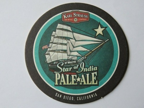 Bière dessous de Verre : Karl Strauss Brassage Star Of Inde Pâle Ale ...