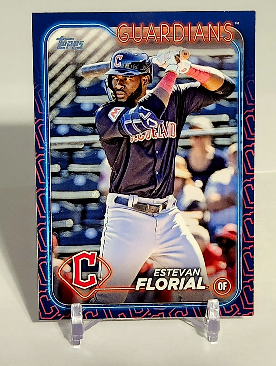2024 Topps Series 2 Estevan Florial Team Color SP Cleveland Guardians ...