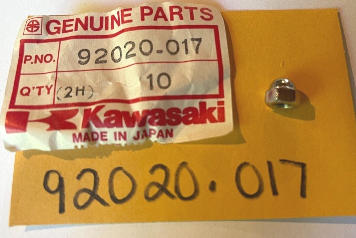 ***NOS KAWASAKI 92020-017 NUT-CAP | eBay
