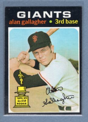 1971 Topps #224 Alan Gallagher (a) EX-MT GO340 | eBay