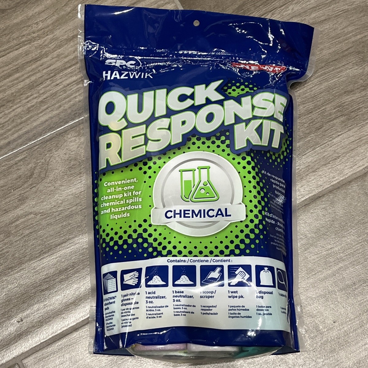 Hazardous Clean Up Kit