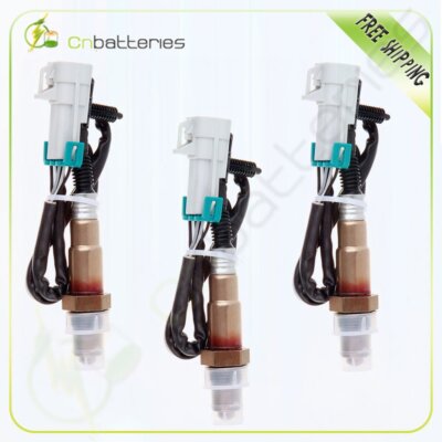 3pcs 2 Upstream & 1 Downstream For 2002 Chevy S10 4.3L V6 O2 02 Oxygen ...