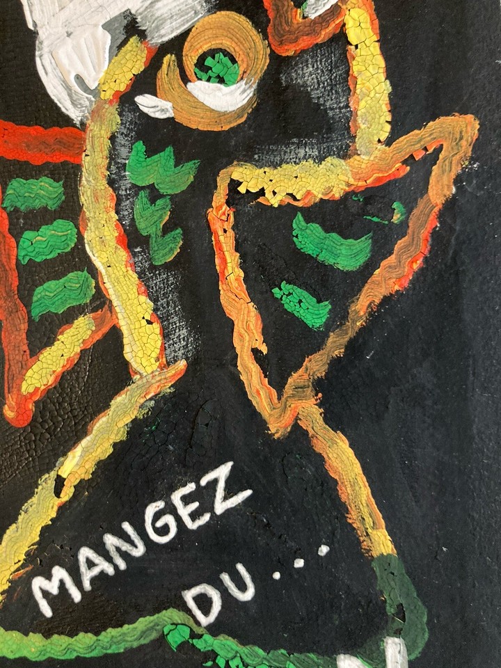 Beautiful Drawing Gouache Fish Toque Chef Advertising Project 1950 ...
