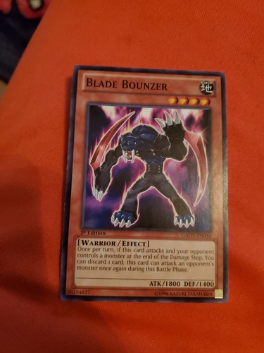 Yu-Gi-Oh! TCG Blade Bounzer Galactic Overlord GAOV-EN010 1st Edition ...