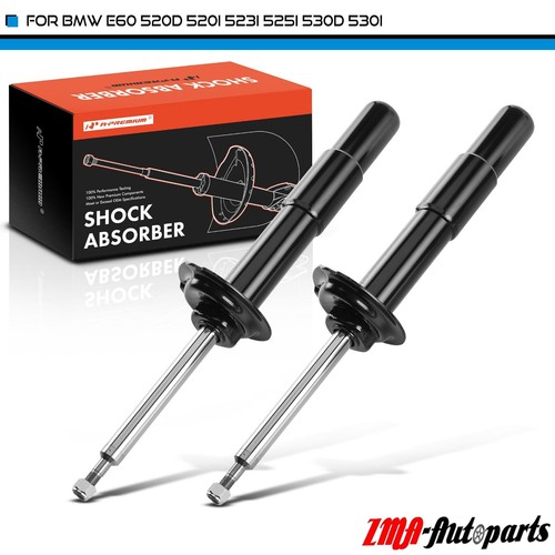 2x Front Shock Absorber for BMW E60 520d 520i 523i 525i 530d 530i 2002 ...