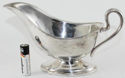 Chrome-Gravy Pitcher-1 Cup-No Maker Mark-7 1/2" Long | eBay