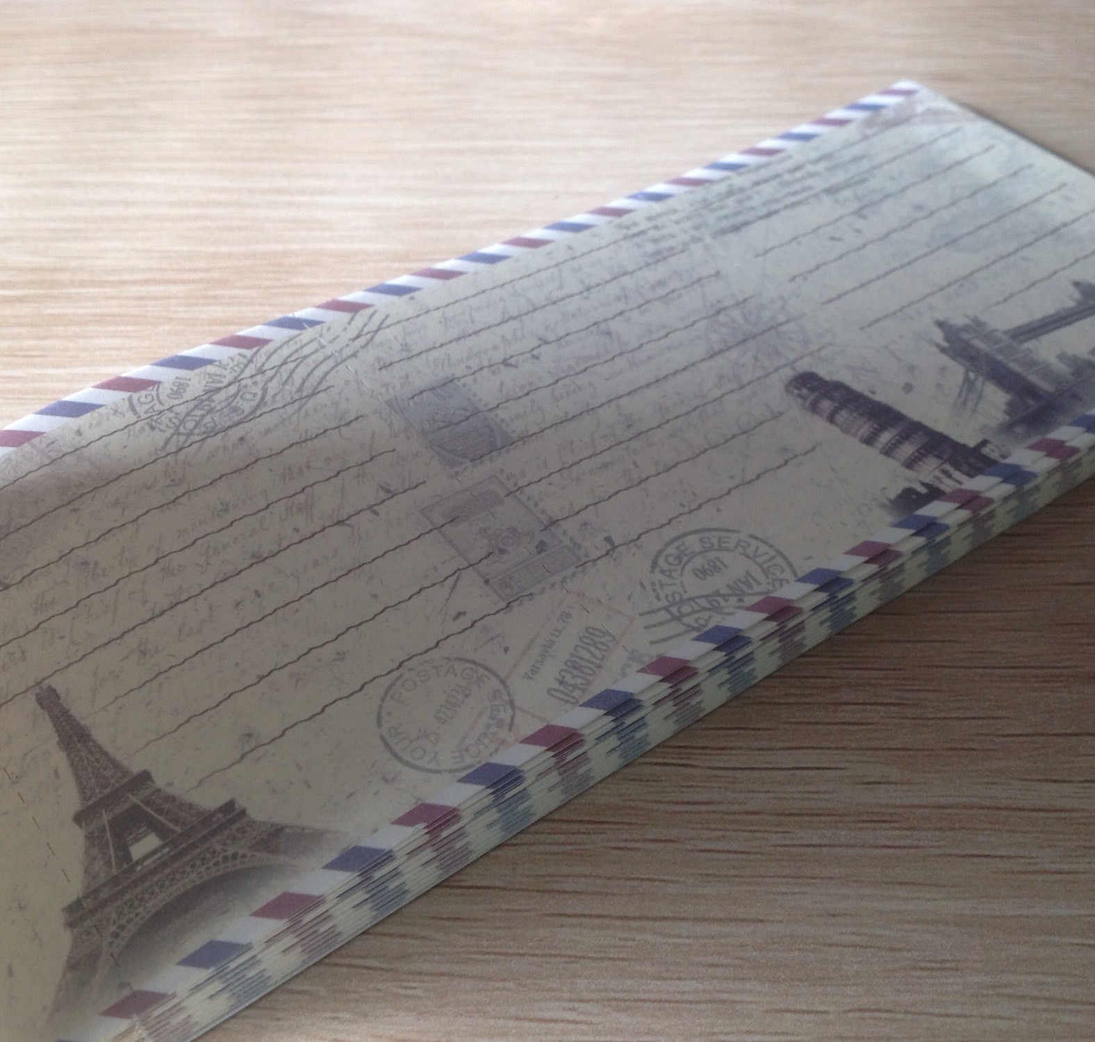 2 X French Paris London Europe Romantic Vintage Style Memo Pad Booklet ...