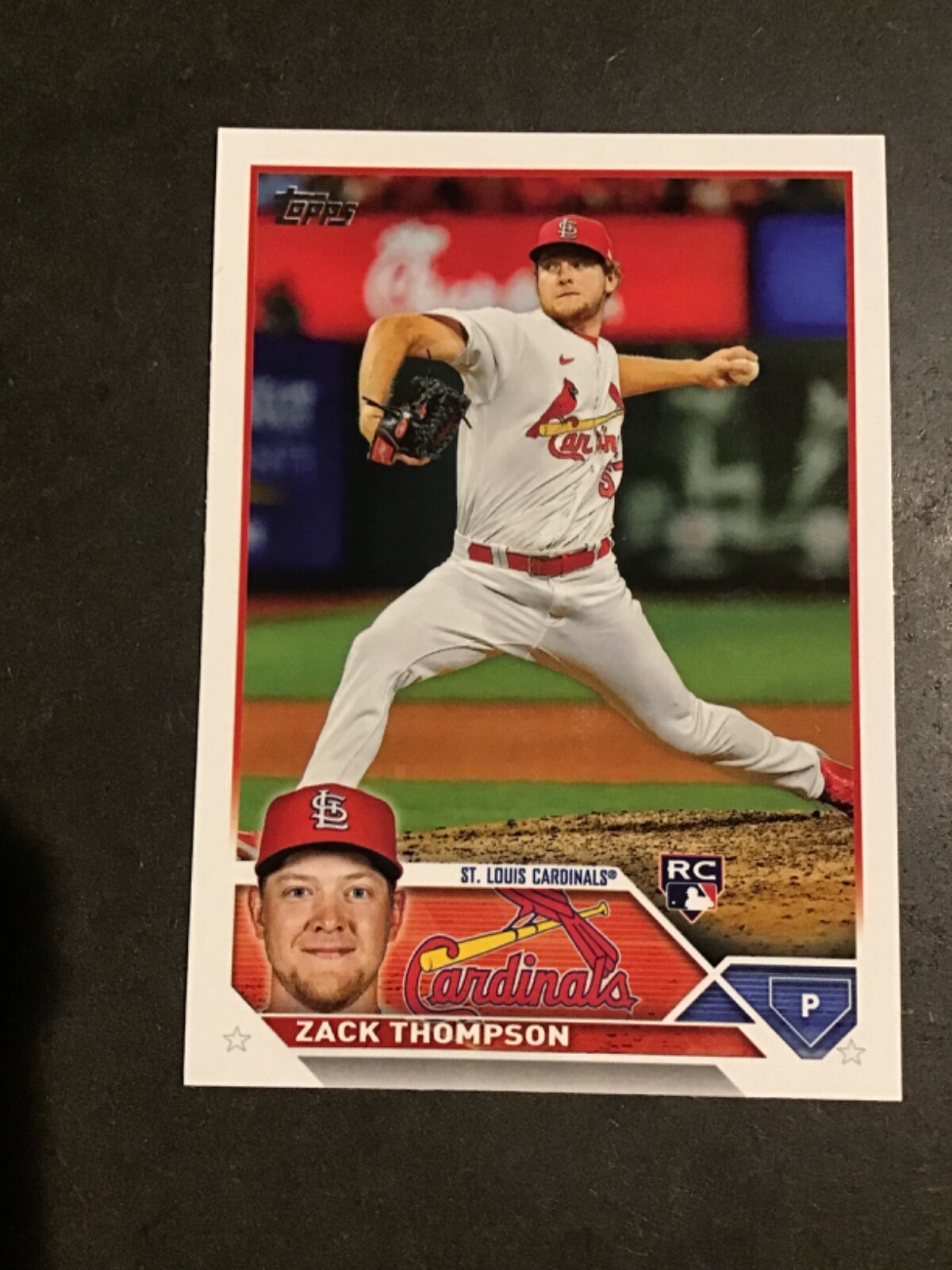 2023 Topps Series 1 Zack Thompson Rookie Card St. Louis Cardinals | eBay