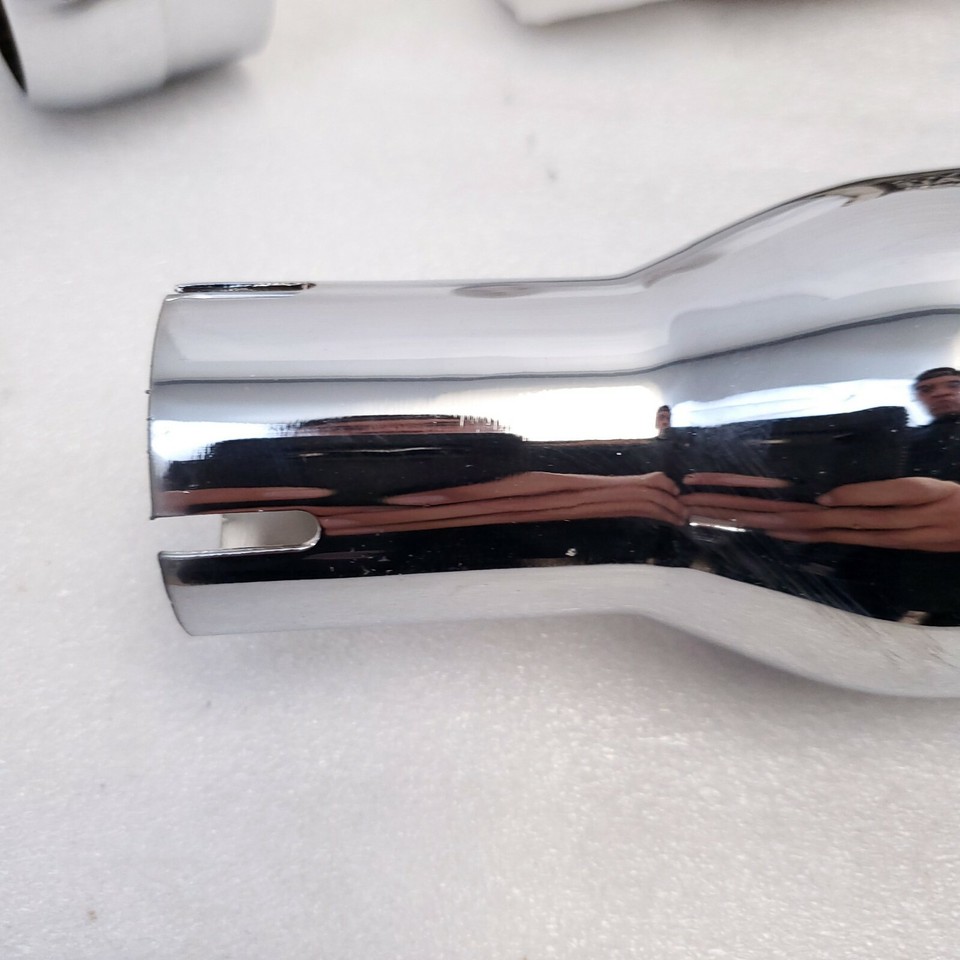 SAMSON Silver Bullet Shorty Mufflers Harley Touring Removable Tips DS ...