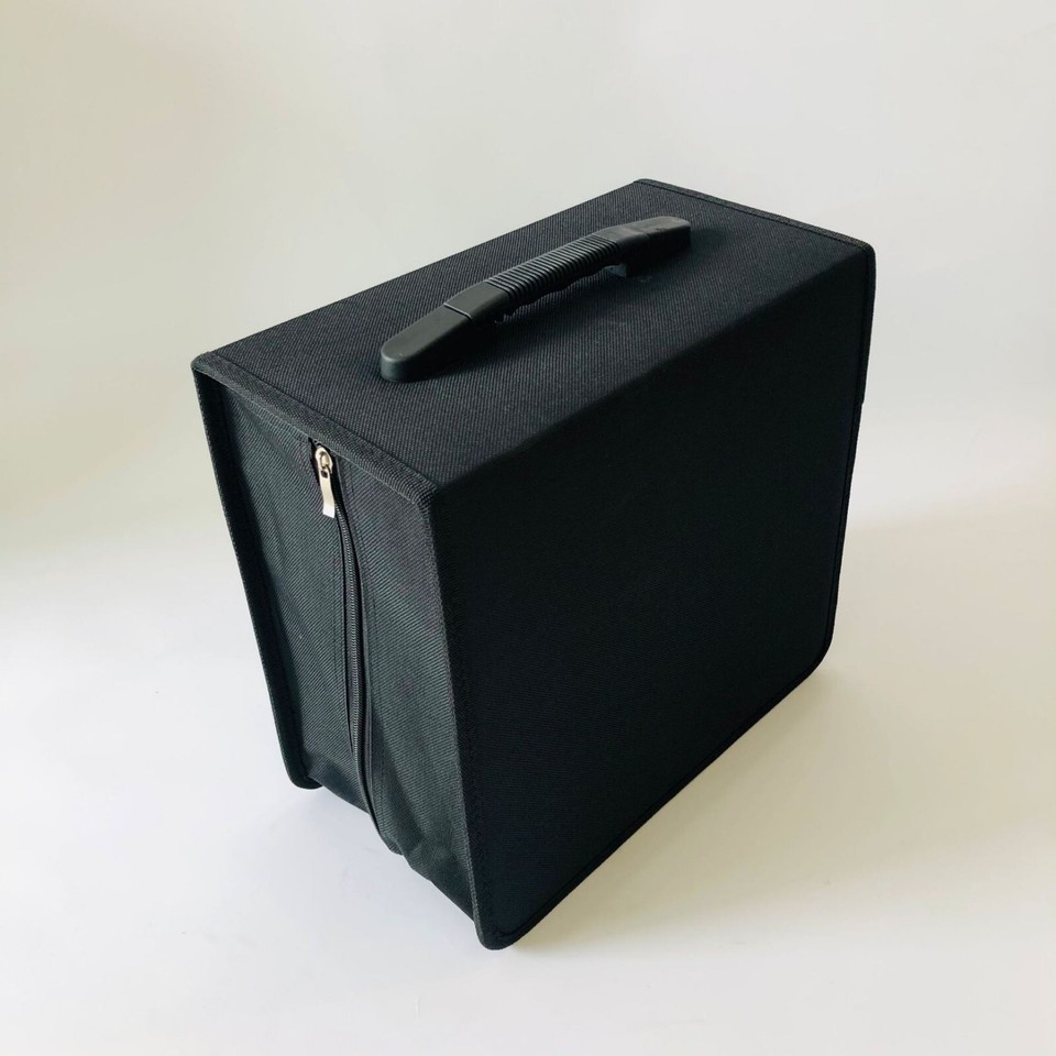 400 Disc CD/DVD Wallet Binder Book Sleeves Disc Storage Bag Carrying ...