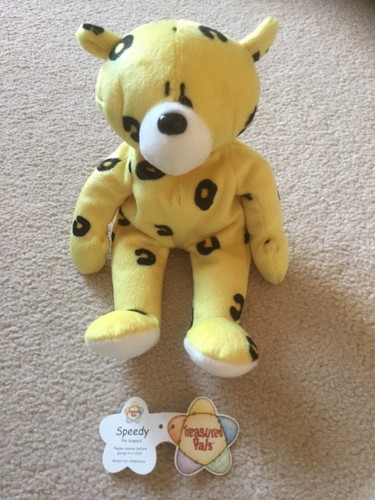 Treasured Pals Speedy the Leopard plush toy collectable birthday ...