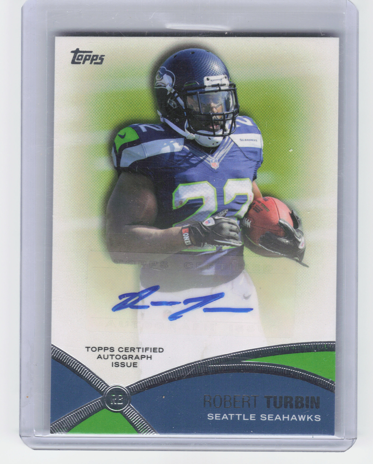 2012 Topps #PPA-RT Robert Turbin RC Rookie Auto | eBay