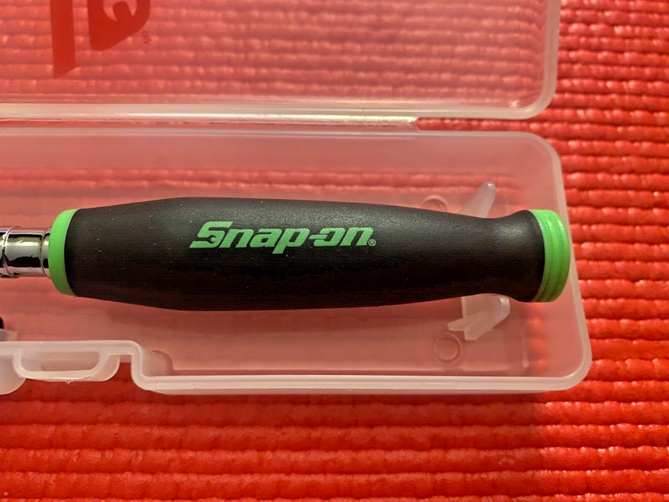 SNAP ON Tools Razor Soft Grip Gree Ratchet Handle Gillette Blade Shaver ...
