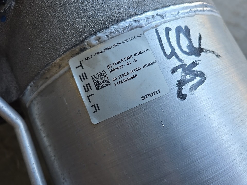 Tesla Model S X Performance Sport Large Drive Unit Motor OEM 1002633 01 ...