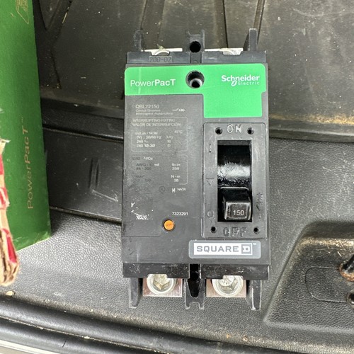 Square D PowerPact Q 2-Pole 150A 240V Molded Case Circuit Breaker ...