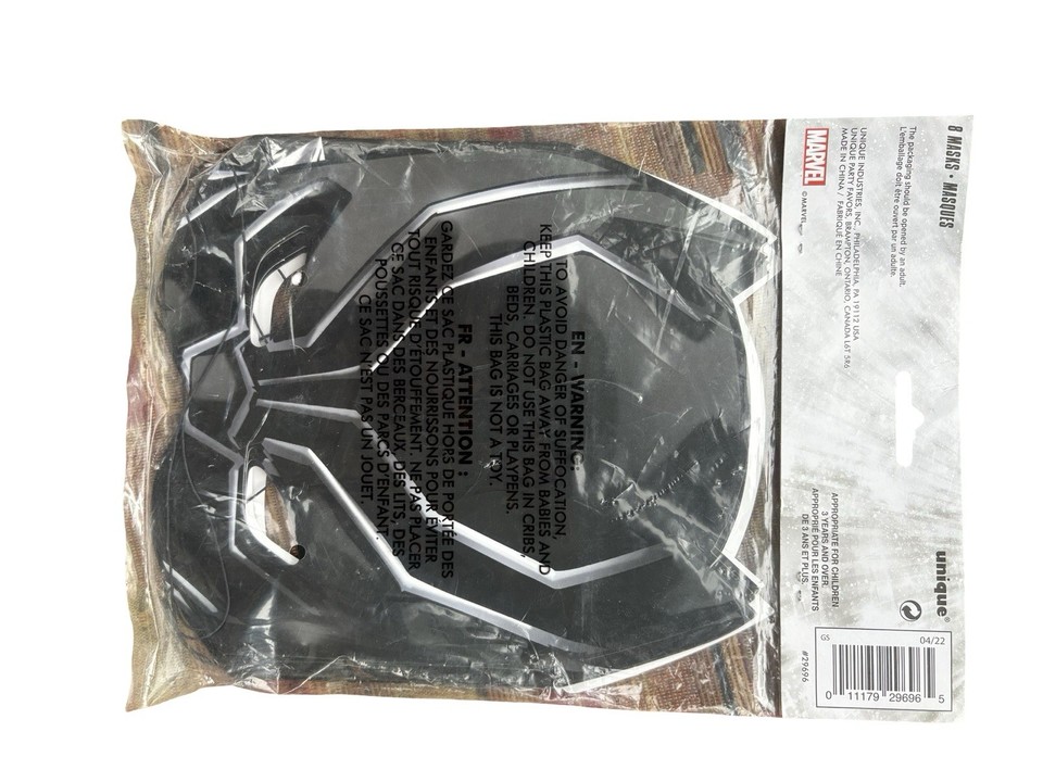 Marvel Avengers 8 Pack Of Masks | eBay