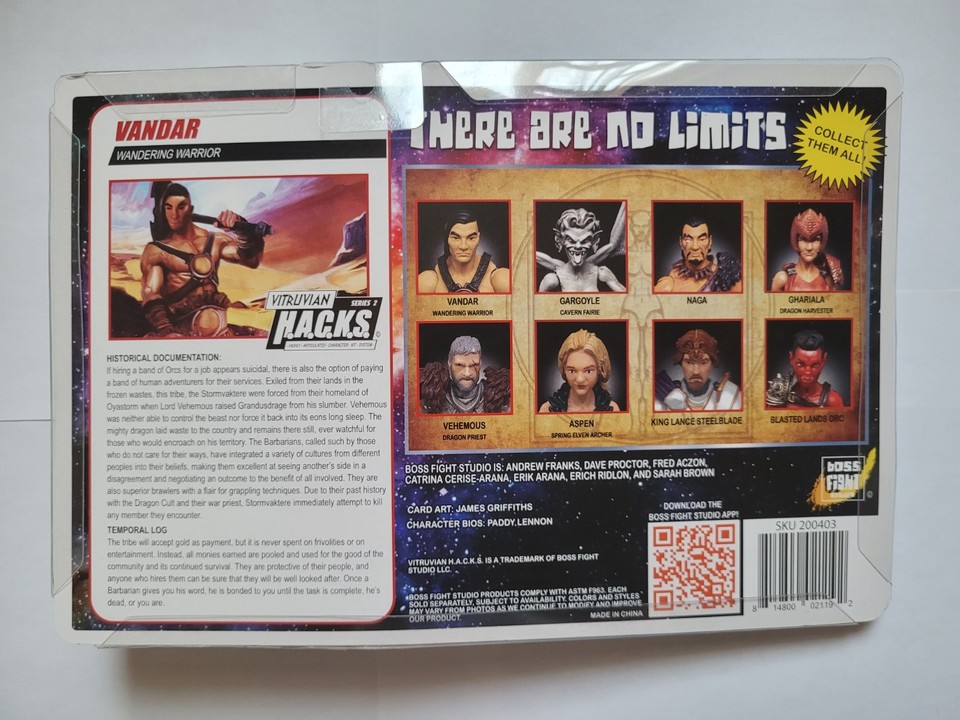 Boss Fight Studios Vitruvian HACKS Vandar | eBay