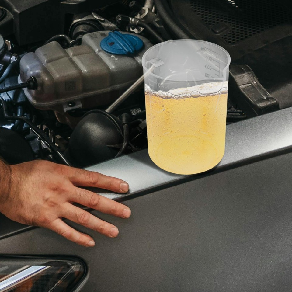 Engine Oil Pitcher Graduation Plastic Cups Liquid Measuring with ...